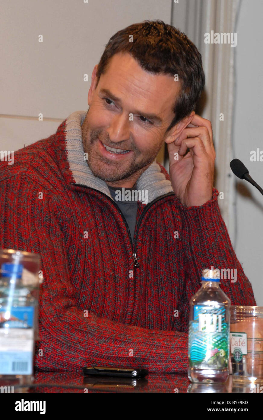 Rupert Everett signs copies of his new autobiography 'Red Carpet and ...