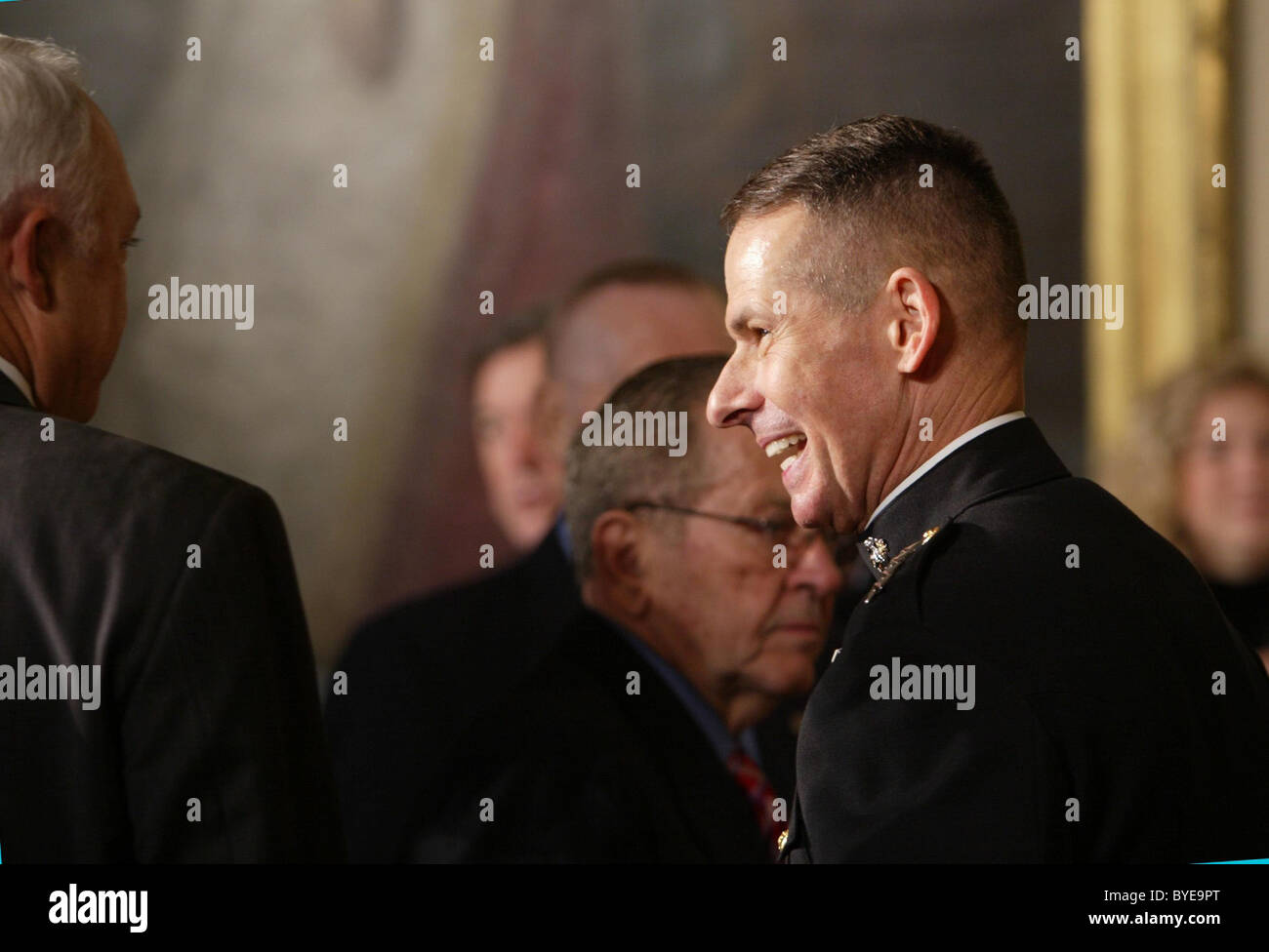 General Peter Pace President George W. Bush sheds a tear while ...