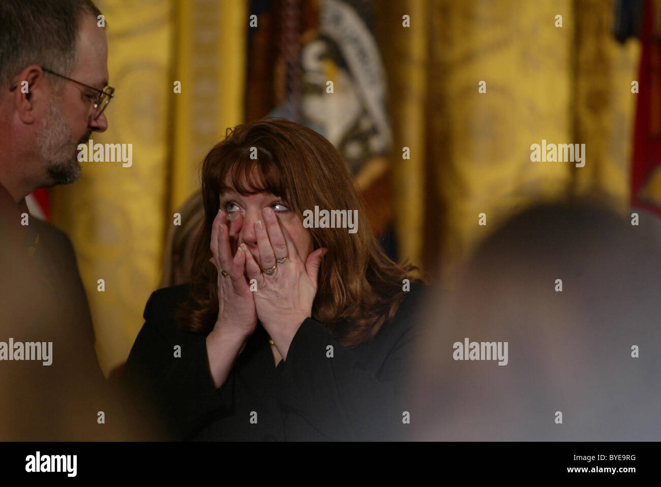 Dan Dunham and Debra Dunham (parents of Marine) President George W ...