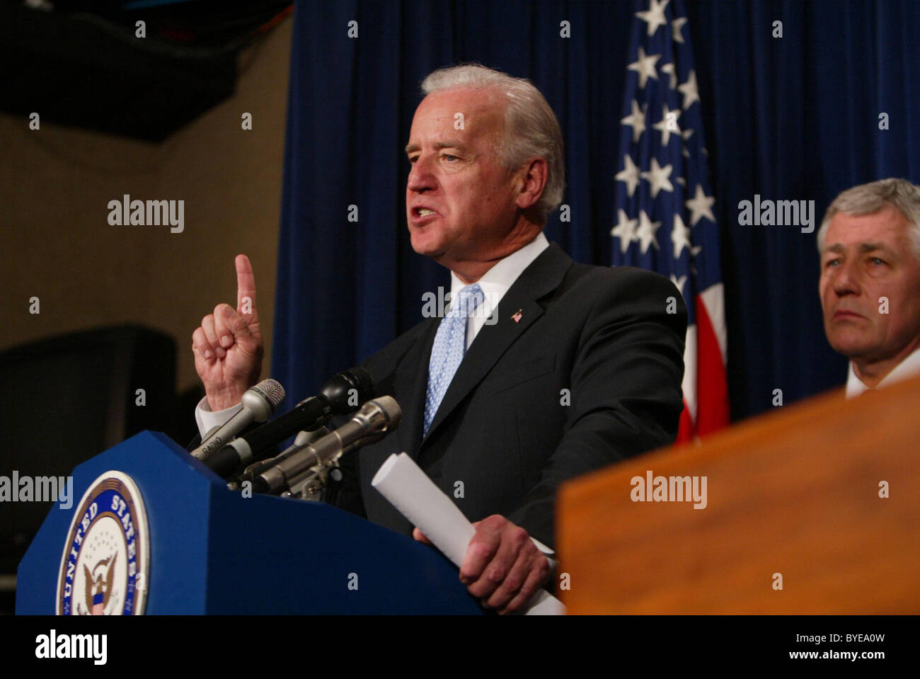 Senator Joe Biden, democrat representing Delaware and chairman of the ...