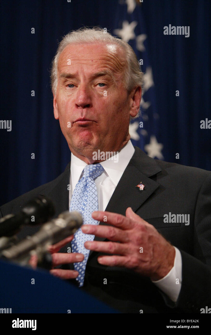 Senator Joe Biden, democrat representing Delaware and chairman of the ...