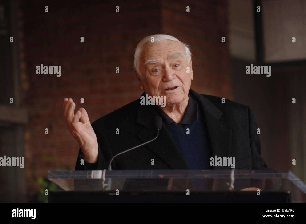 Ernst Borgnine at T.V. Producer David Gerber honored with Star on the ...
