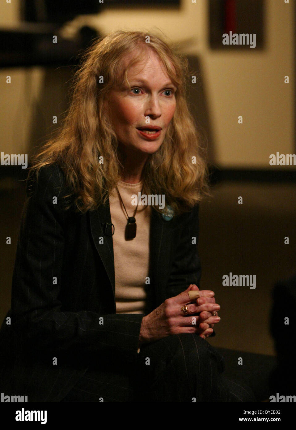 Actress Mia Farrow spoke at the inaugural fundraiser for the Washington ...