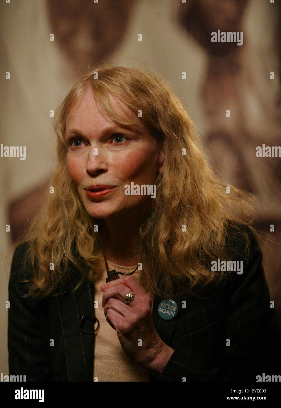 Actress Mia Farrow spoke at the inaugural fundraiser for the Washington ...