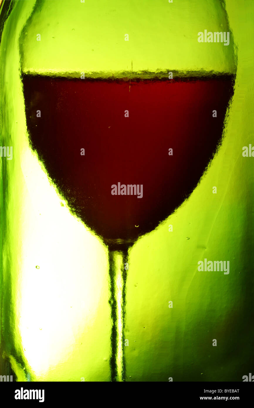 Shot through wine glass hi-res stock photography and images - Alamy