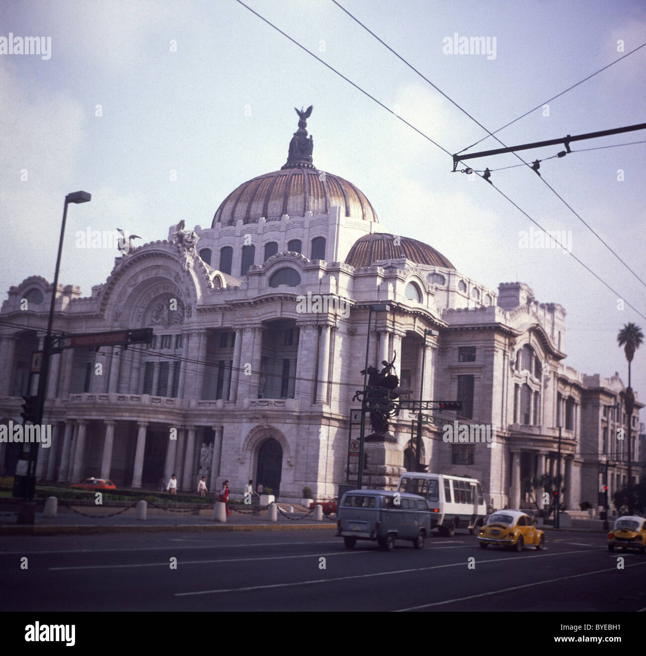 Pacalio de Belles Artes Mexico City 1990 Stock Photo - Alamy