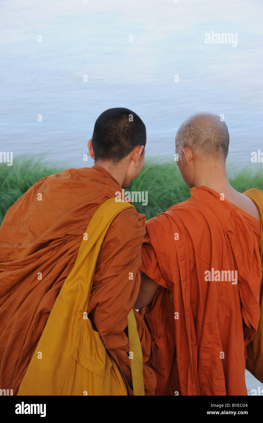 Facing Monks High Resolution Stock Photography and Images - Alamy