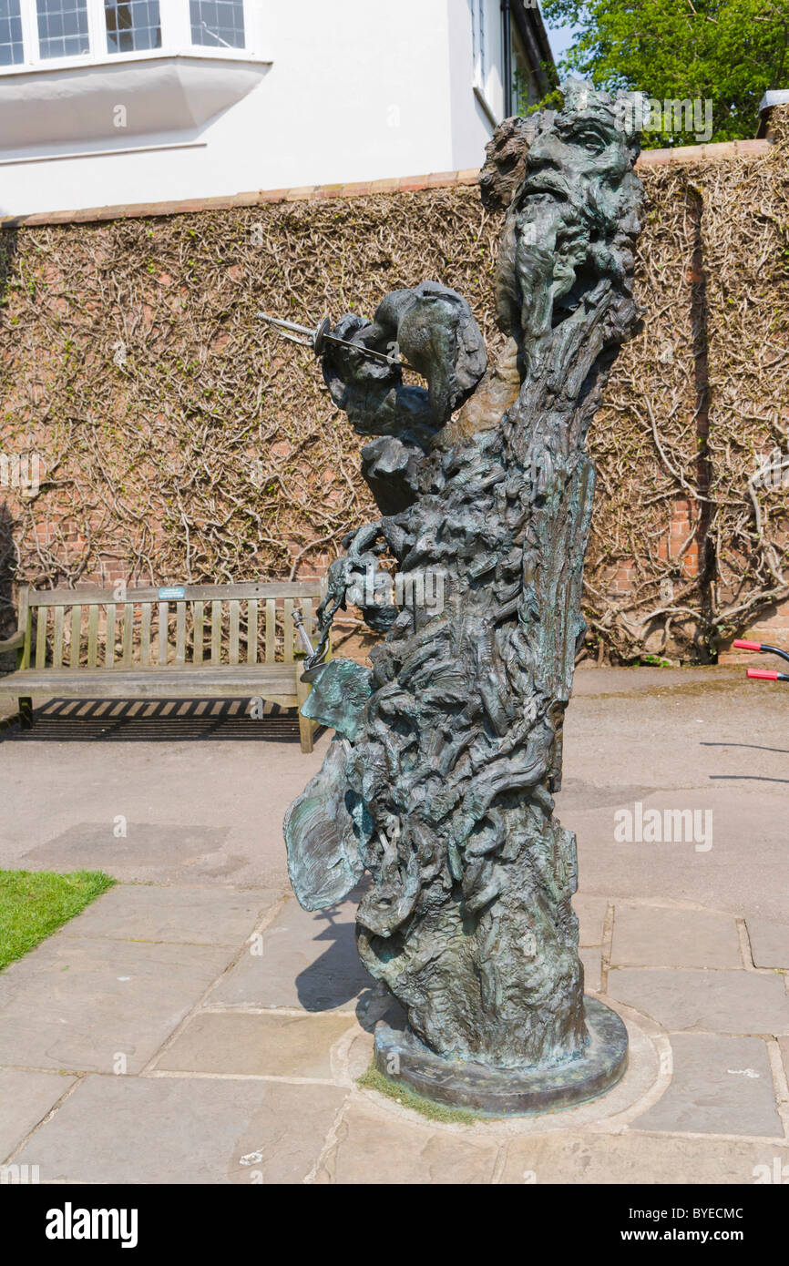 Sculpture in the Great Garden Of New Place, Chapel Lane, Stratford-upon ...