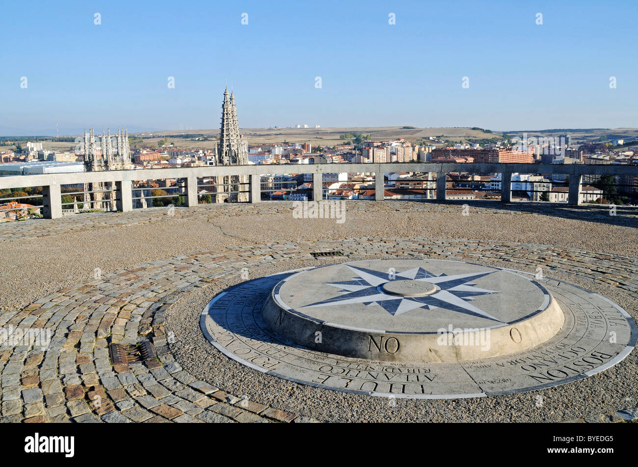 Mirador del Castillo, observation deck, Castle Hill, Burgos, Castilla y ...