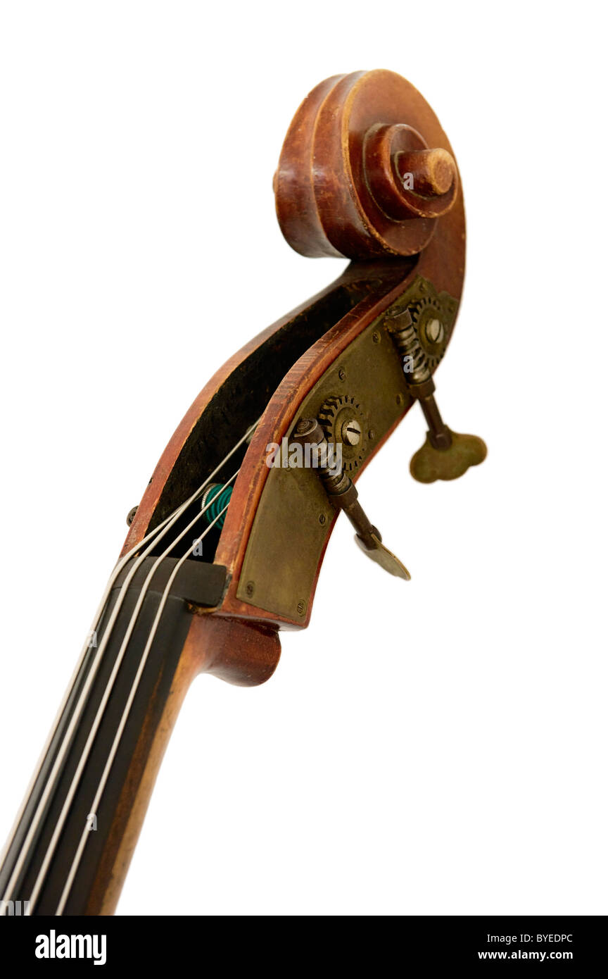 Double bass, detail Stock Photo - Alamy