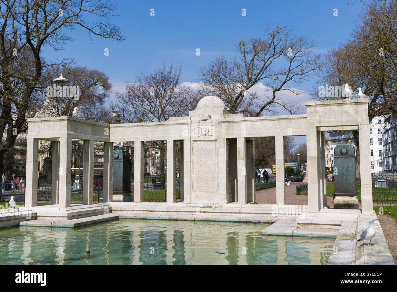 Brighton War Memorial, Old Steine, Brighton, East Sussex, England ...