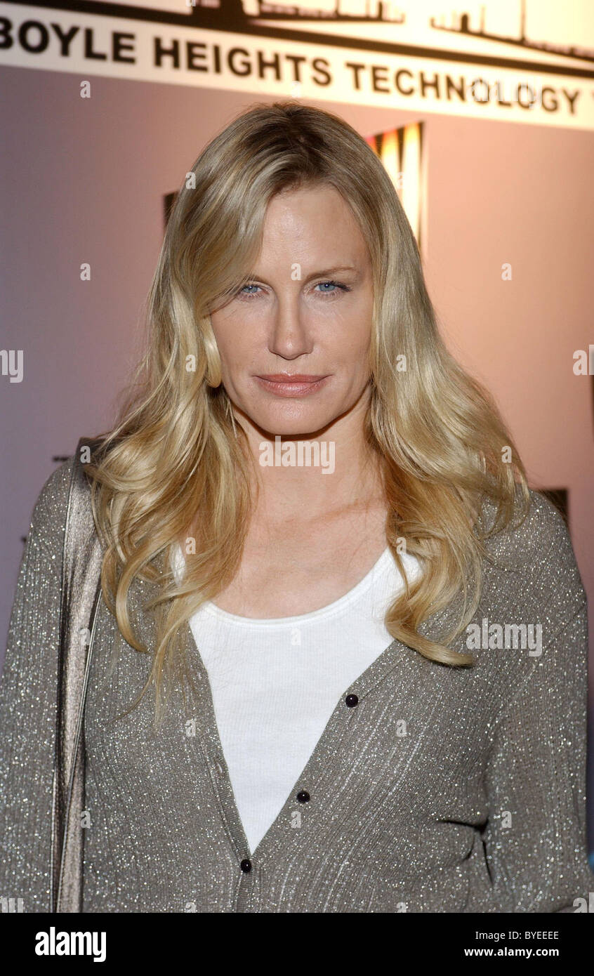 Daryl Hannah The Boyle Heights Music and Arts Program Launch, held at ...
