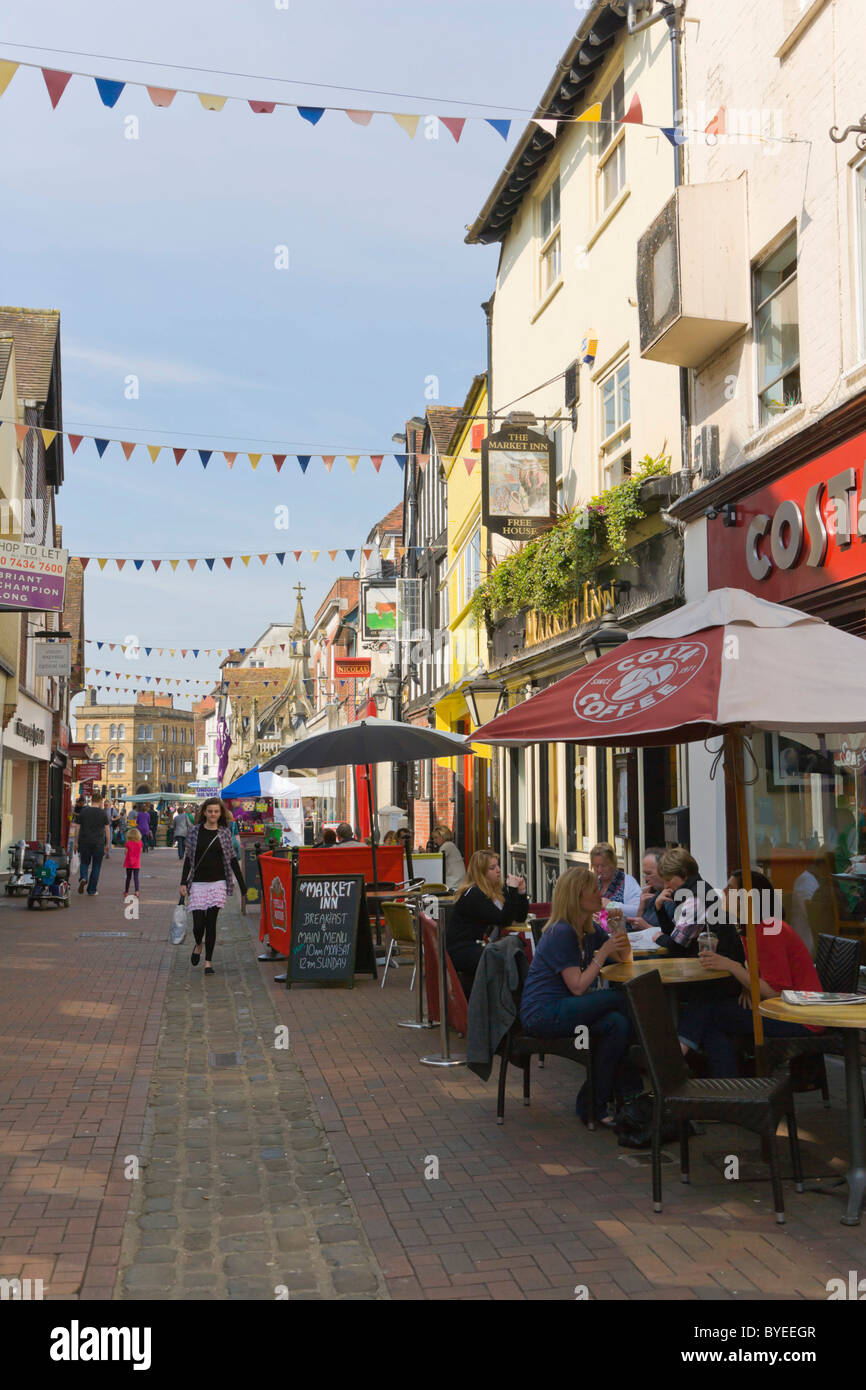 Butcher row salisbury hi-res stock photography and images - Alamy