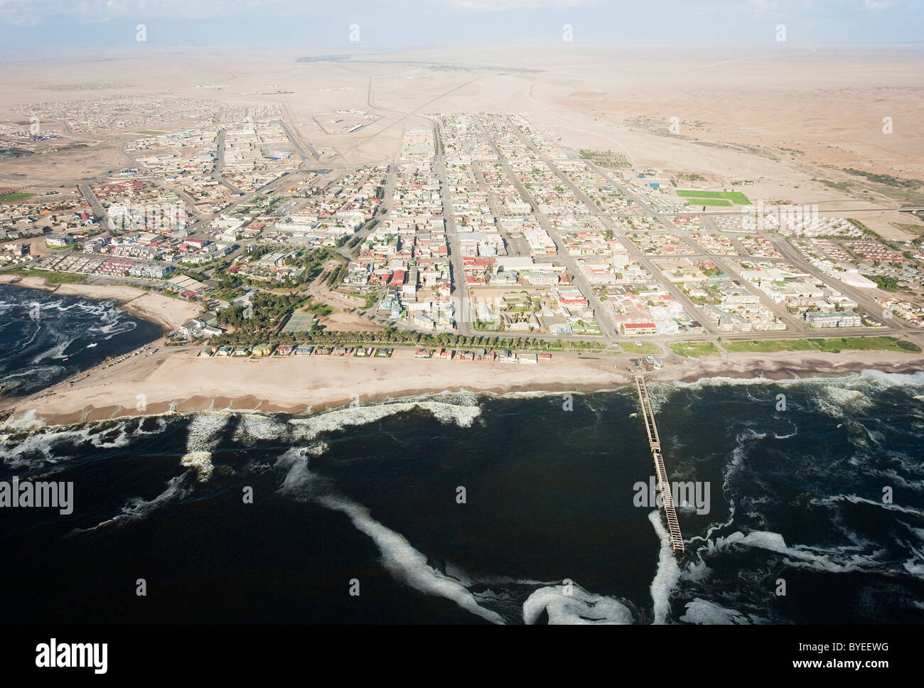 Africa namibia swakopmund aerial view hi-res stock photography and images - Alamy