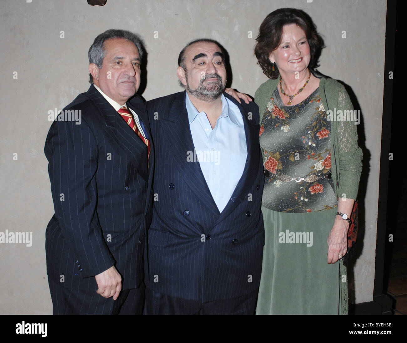 Ken Davitian, Nyla and Oscar Arsianian The Hollywood Arts Council's ...