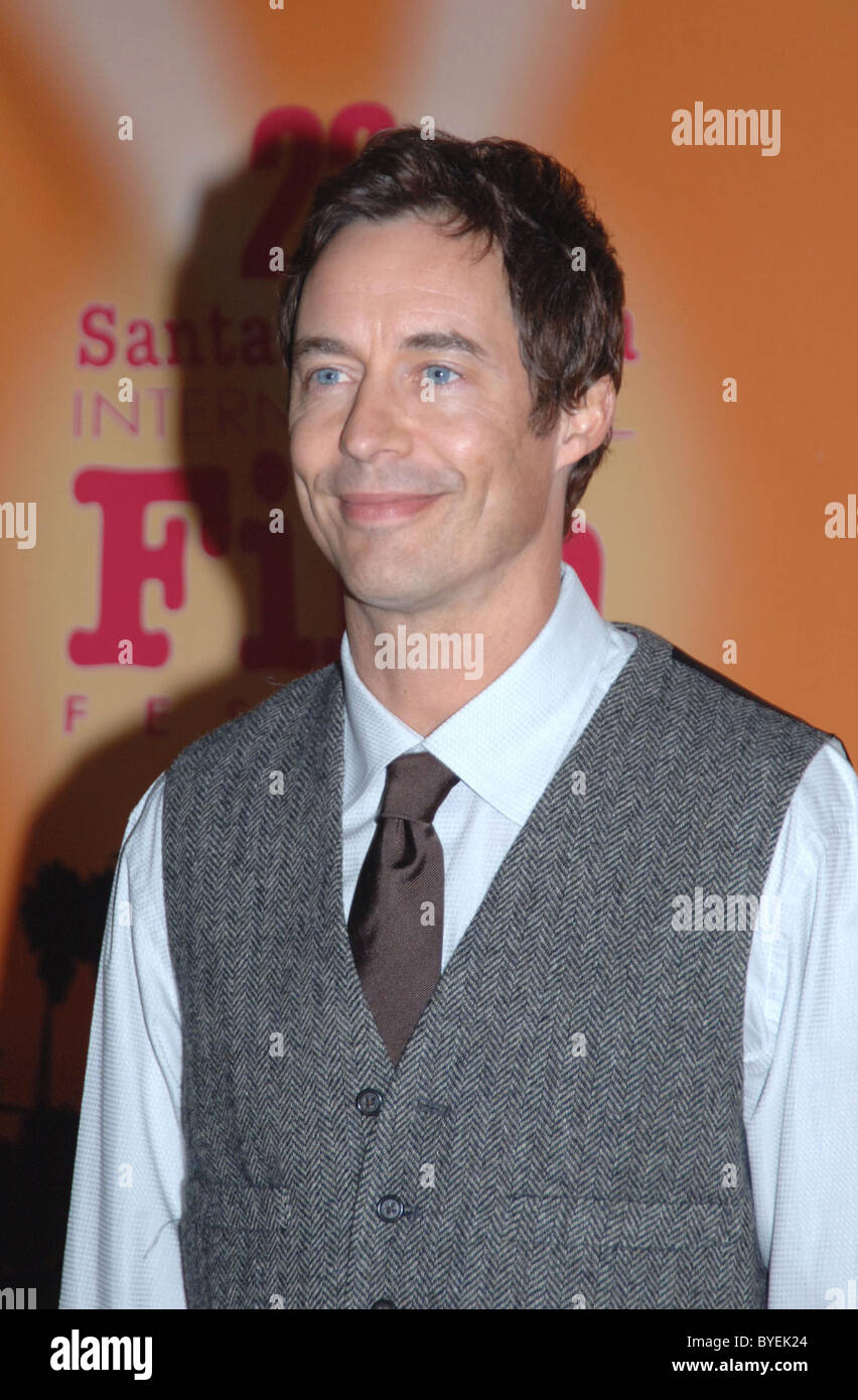 Tom Cavanagh Closing ceremony of the 22nd annual Santa Barbara Film ...