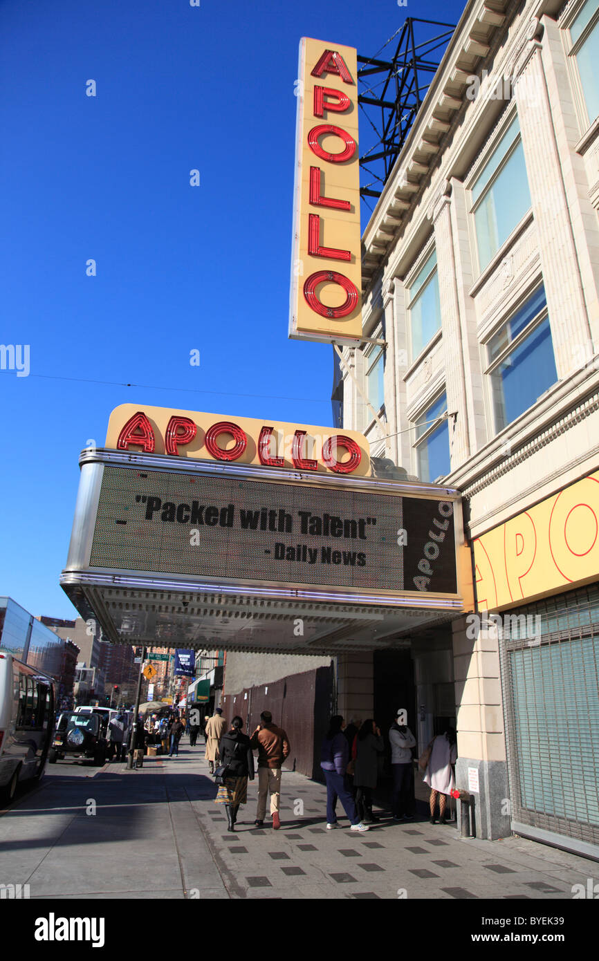 Apollo Theater Harlem High Resolution Stock Photography and Images - Alamy