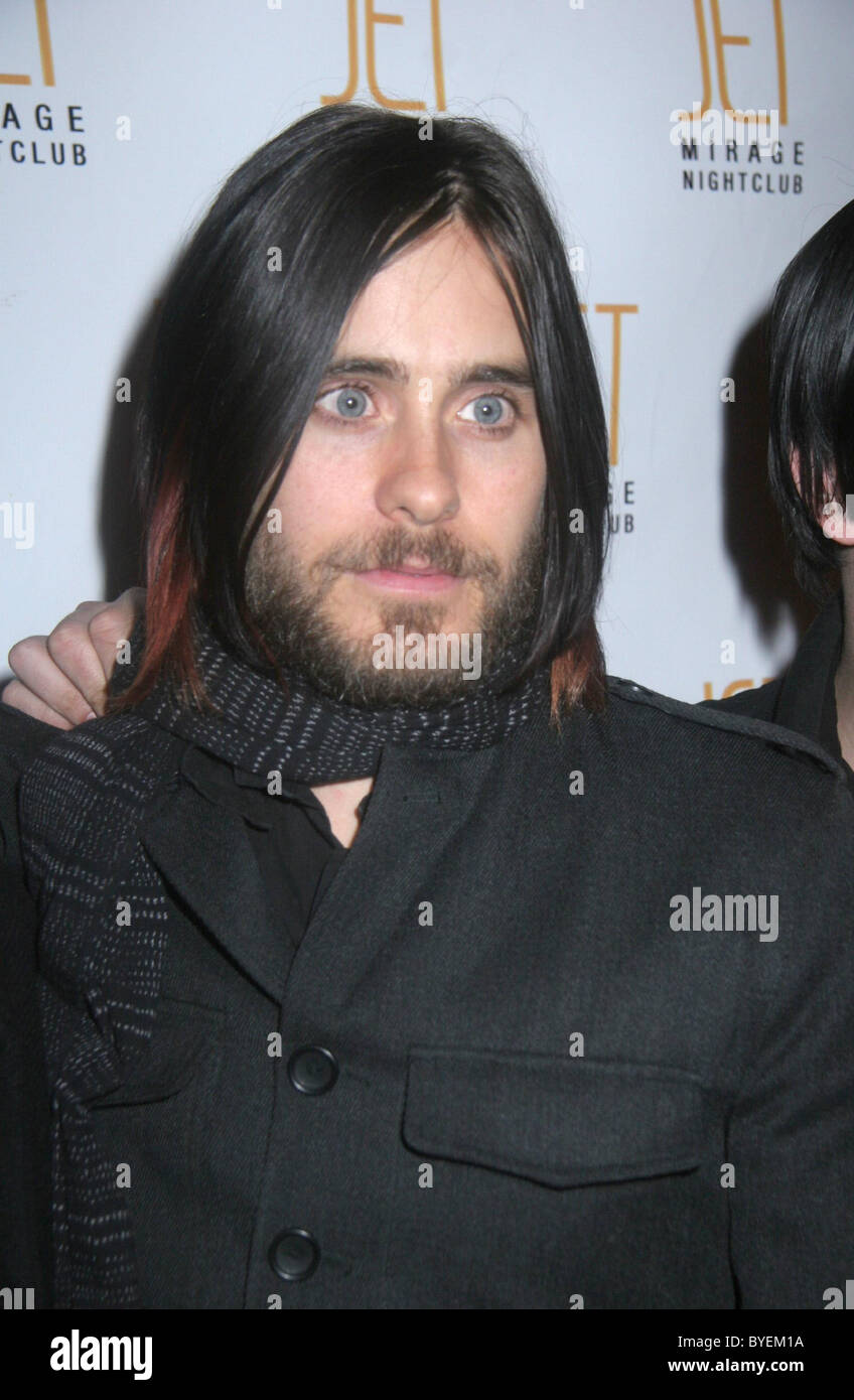 Jared Leto Jet Night Club at the Mirage hosts the 30 Seconds to Mars ...