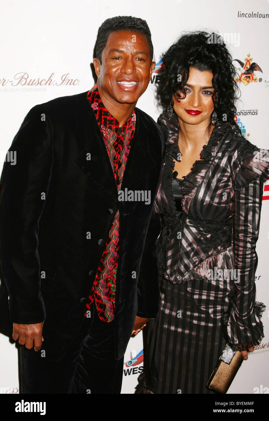 Jermaine Jackson and Haleema Rasheed Ebony's Pre-Oscar Celebration-Take ...