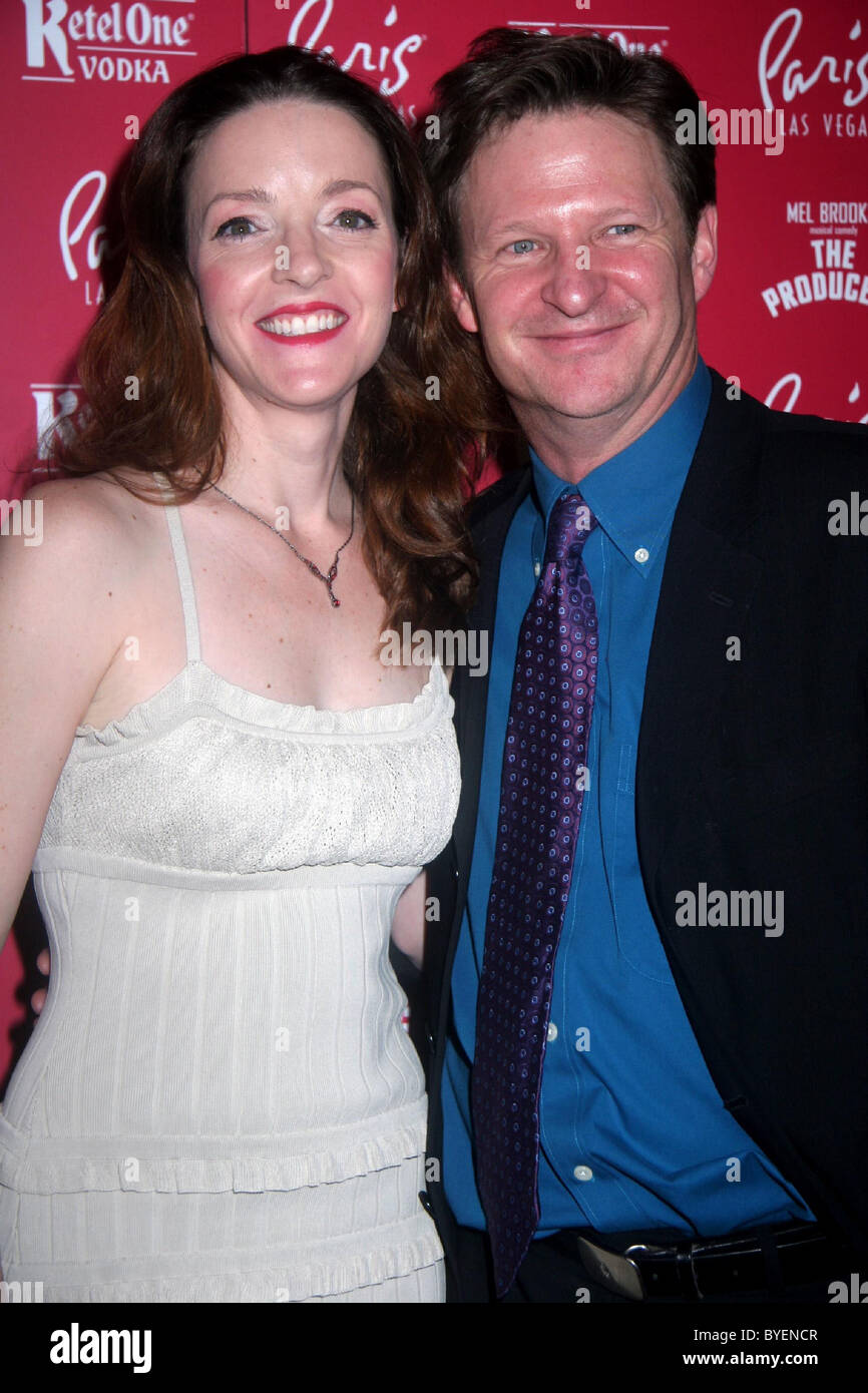 Alet Taylor and Andy Taylor Opening of Mel Brooks' musical comedy 'The ...