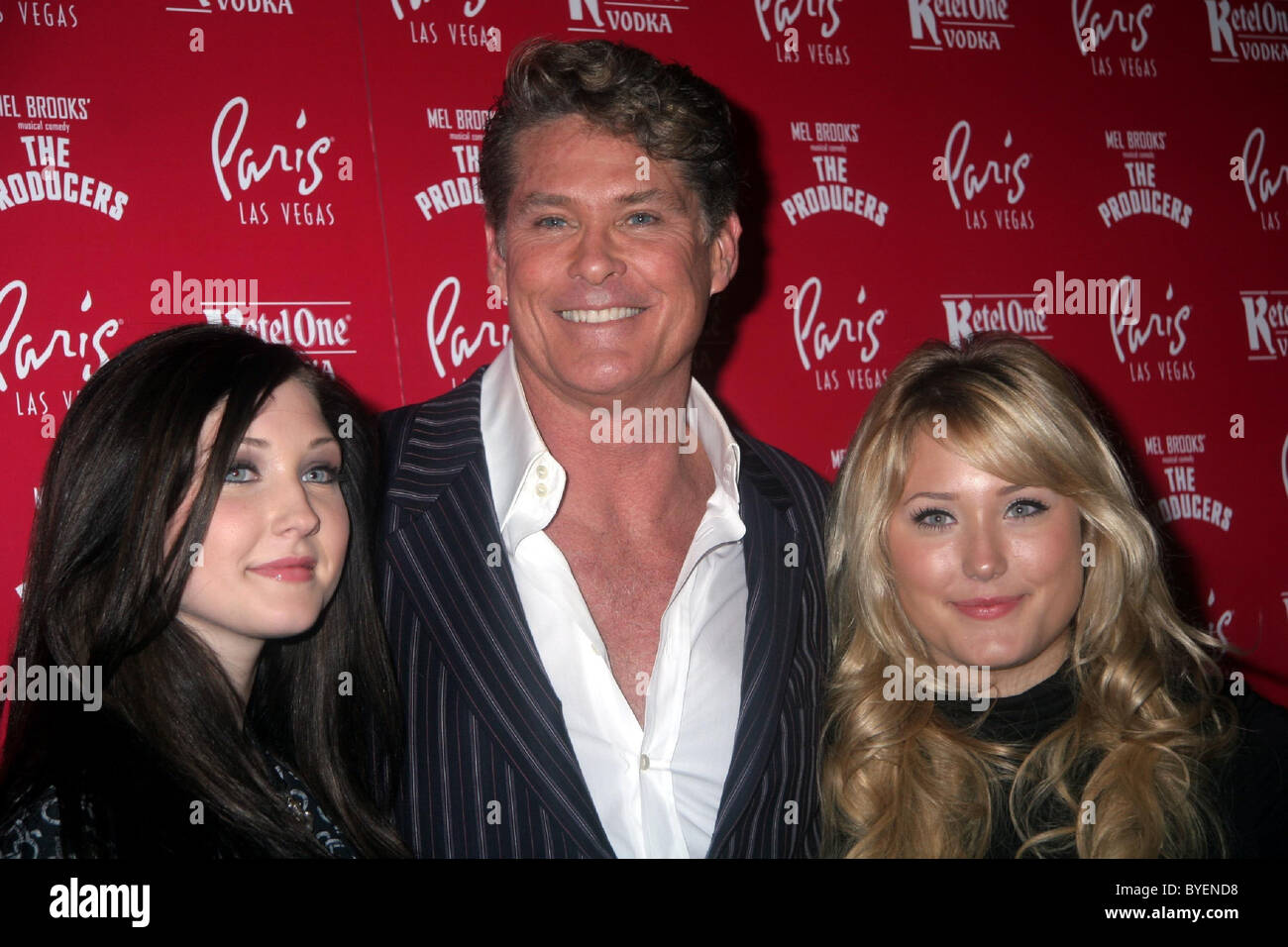 Taylor-Ann Hasselhoff, David Hasselhoff and Hayley Haselhoff Opening of ...