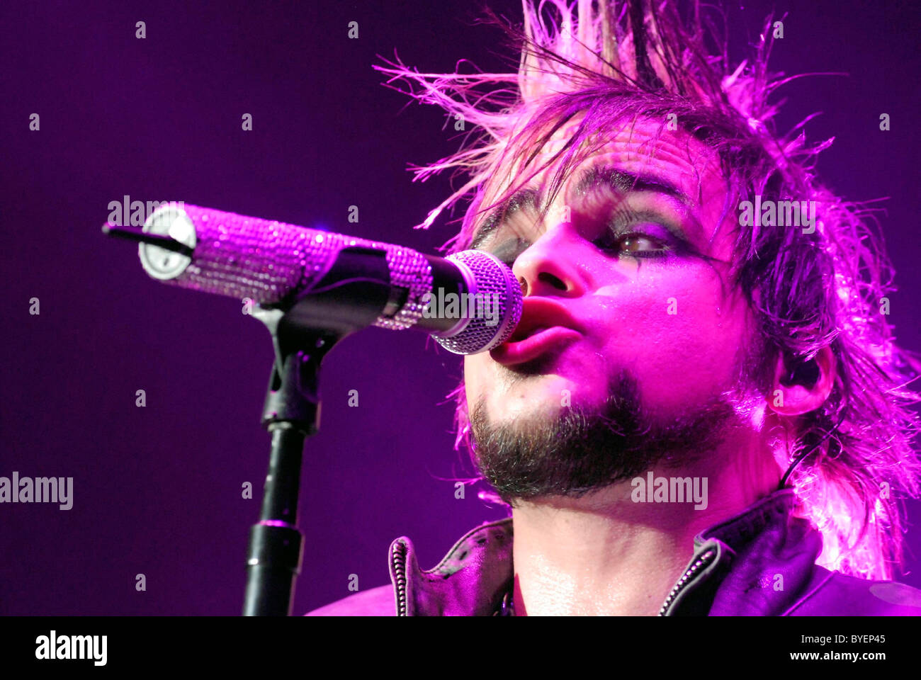 Lukas rossi rockstar supernova performing hi-res stock photography and ...