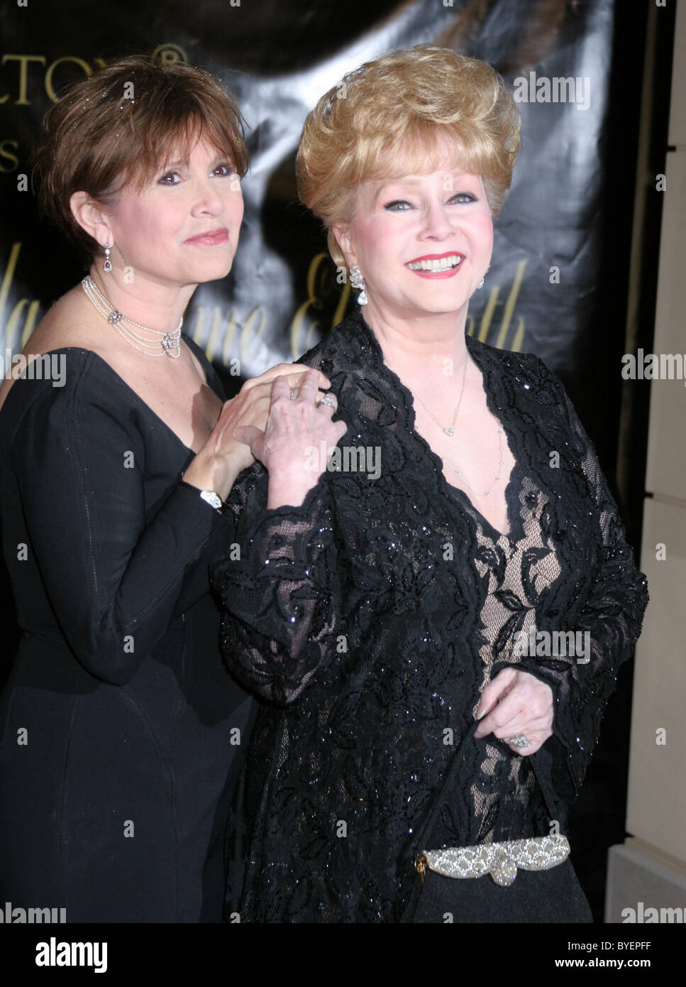 Carrie Fisher and Debbie Reynolds Dame Elizabeth Taylor celebrates her ...