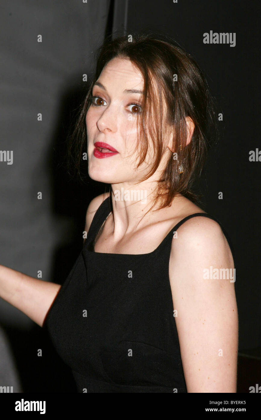 Winona Ryder Robert Wilson unveils Celebrity Hi-Def 'VOOM Portraits ...