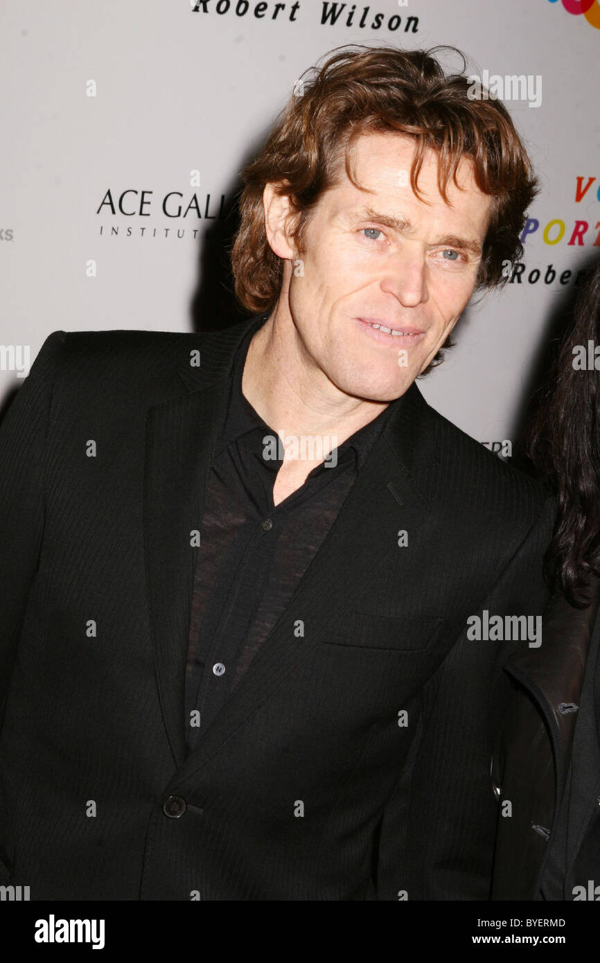 Willem Dafoe Robert Wilson unveils Celebrity Hi-Def 'VOOM Portraits ...