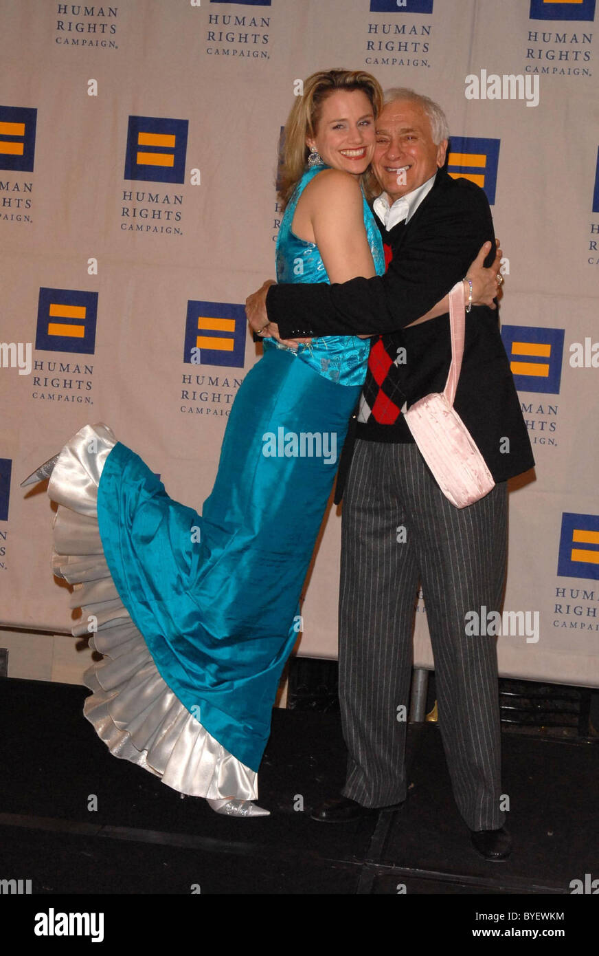 Cady Huffman and Dick Latessa Human Rights Campaign New York Gala ...