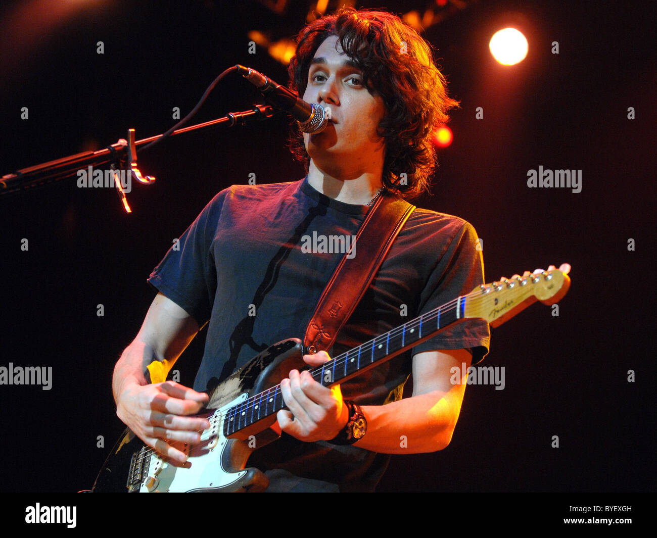 John mayer performs live in hi-res stock photography and images - Alamy