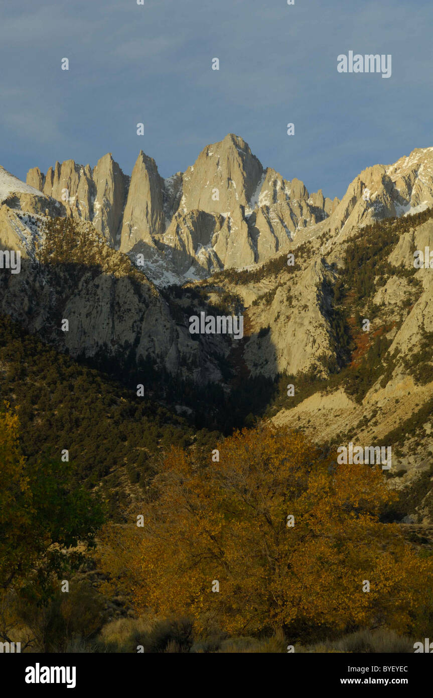 Mt. Whitney, Mount Whitney, Fall, Sunrise, Sunset, California Stock ...