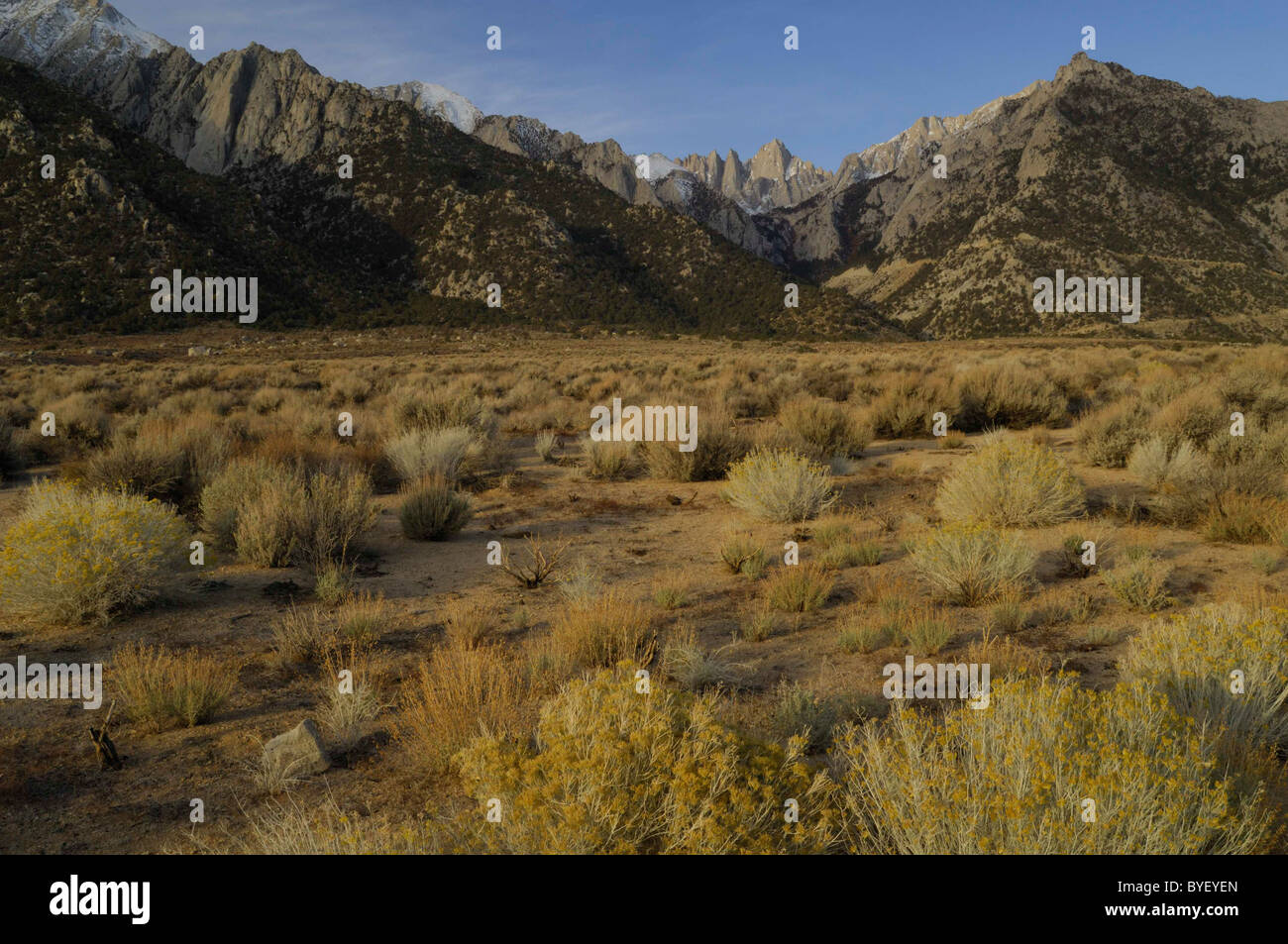 Mt. Whitney, Mount Whitney, Fall, Sunrise, Sunset, California Stock ...