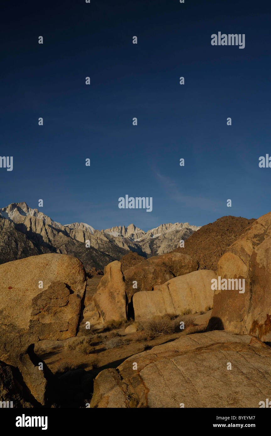 Mt. Whitney, Mount Whitney, Fall, Sunrise, Sunset, California Stock ...