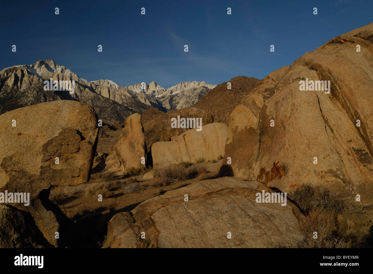 Mount Whitney, Mt. Whitney, Fall, Sunrise, Sunset, California Stock ...