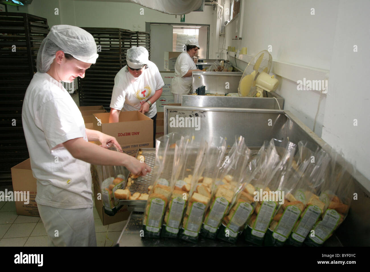Greece crete bakery bread hi-res stock photography and images - Alamy