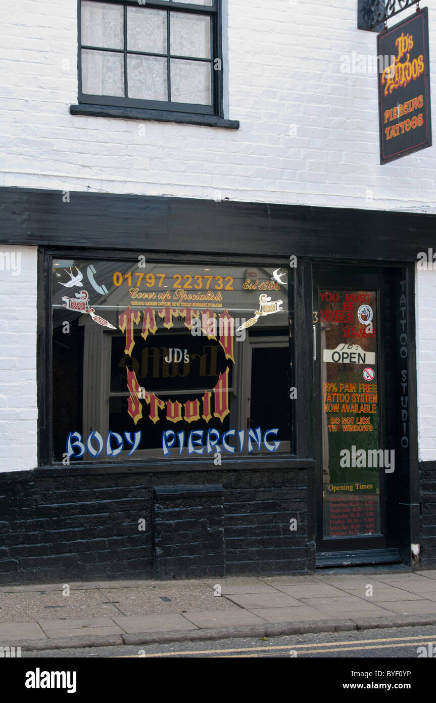 Tattoo Shop Sign High Resolution Stock Photography and Images - Alamy