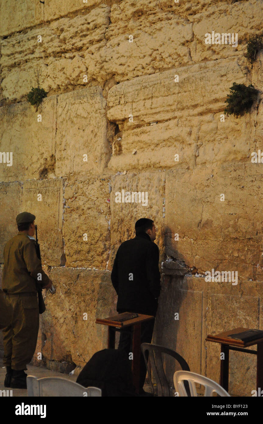 Western wailing wall hi-res stock photography and images - Alamy