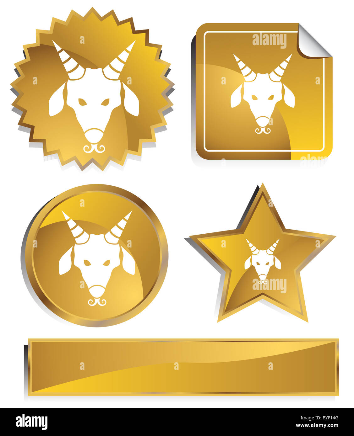 An image of the zodiac sign - capricorn Stock Photo - Alamy