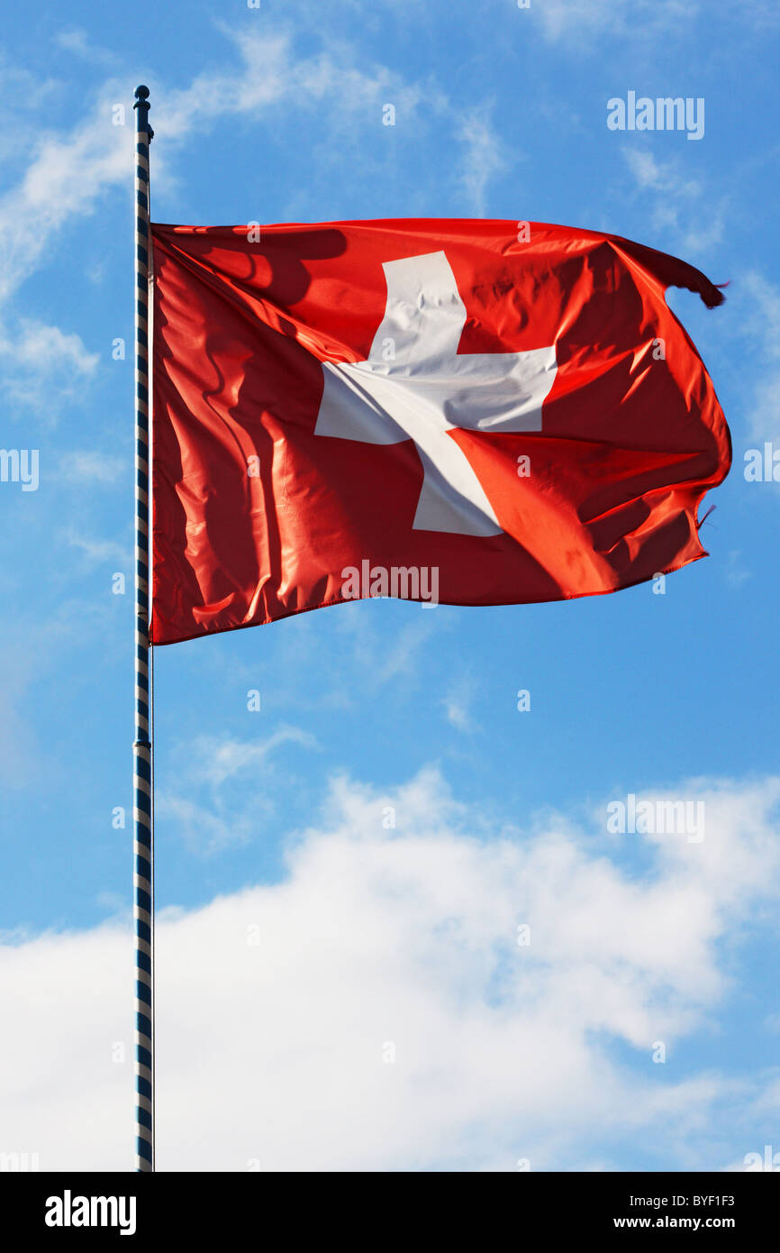 Schweiz flagge hi-res stock photography and images - Alamy