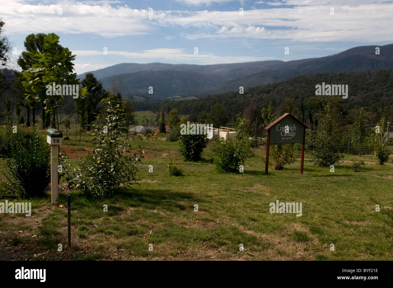 Marysville, a year after the devastating fires Stock Photo - Alamy