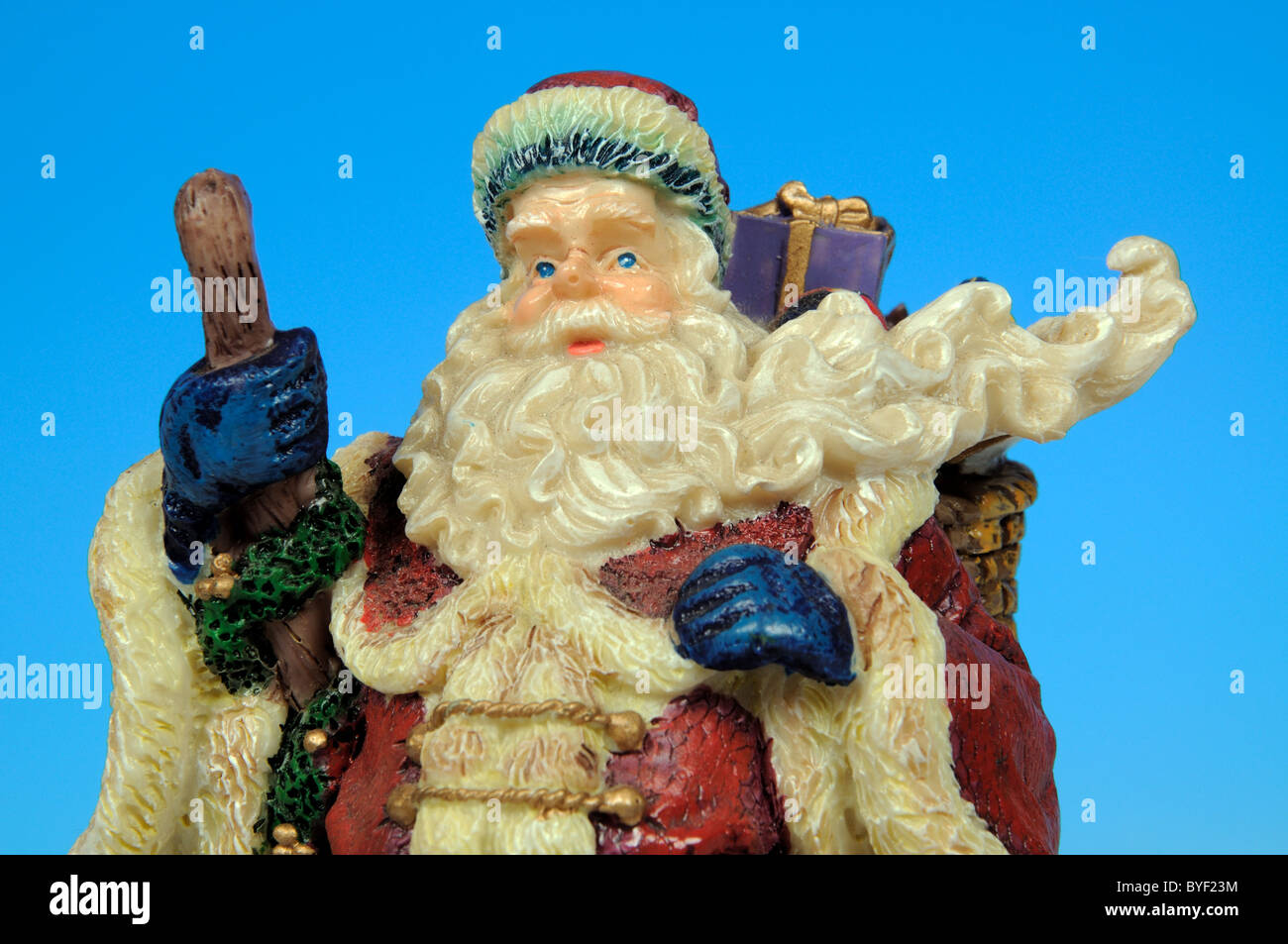 Traditional Father Christmas Ornament Stock Photo - Alamy