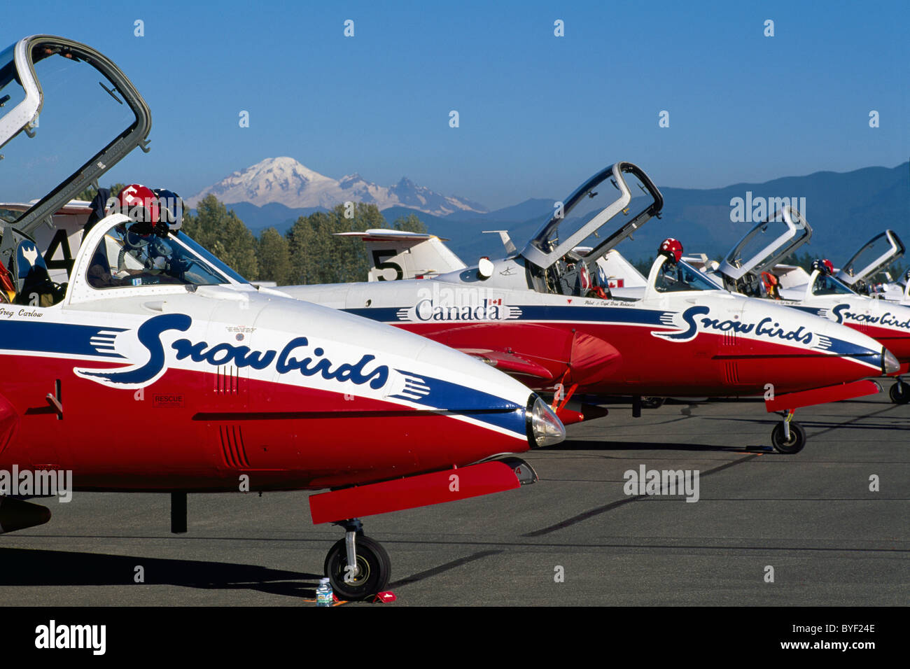 Canadian Forces Snowbirds on Display, Abbotsford International Airshow ...