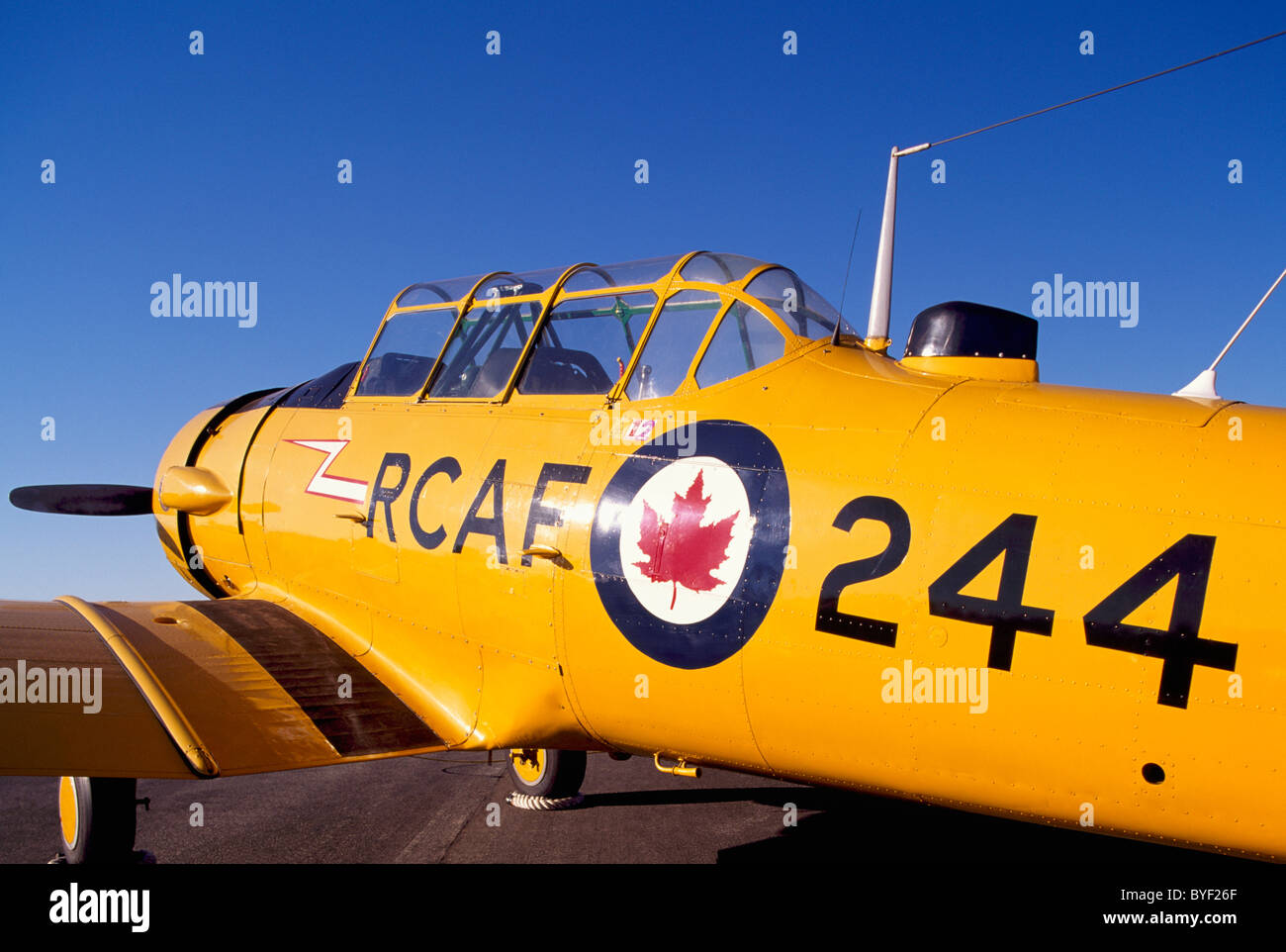 Harvard Mark II, WW2 Aircraft on Display, Abbotsford International ...
