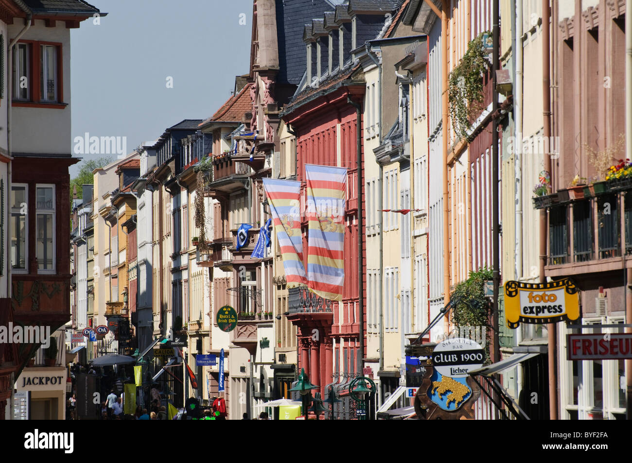 Heidelberg hauptstrasse hi-res stock photography and images - Alamy