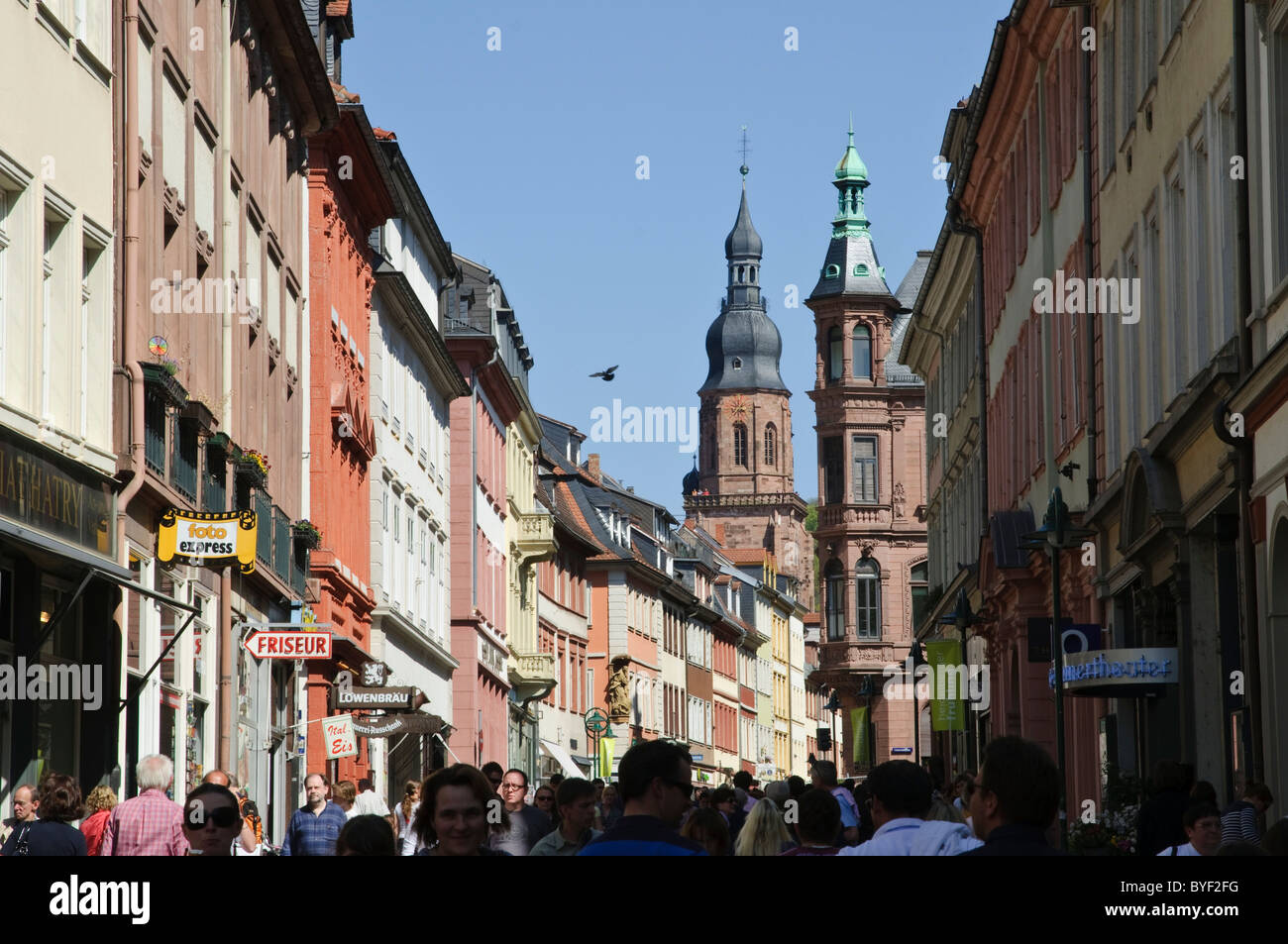 Hauptstrasse fussgangerzone hi-res stock photography and images - Alamy