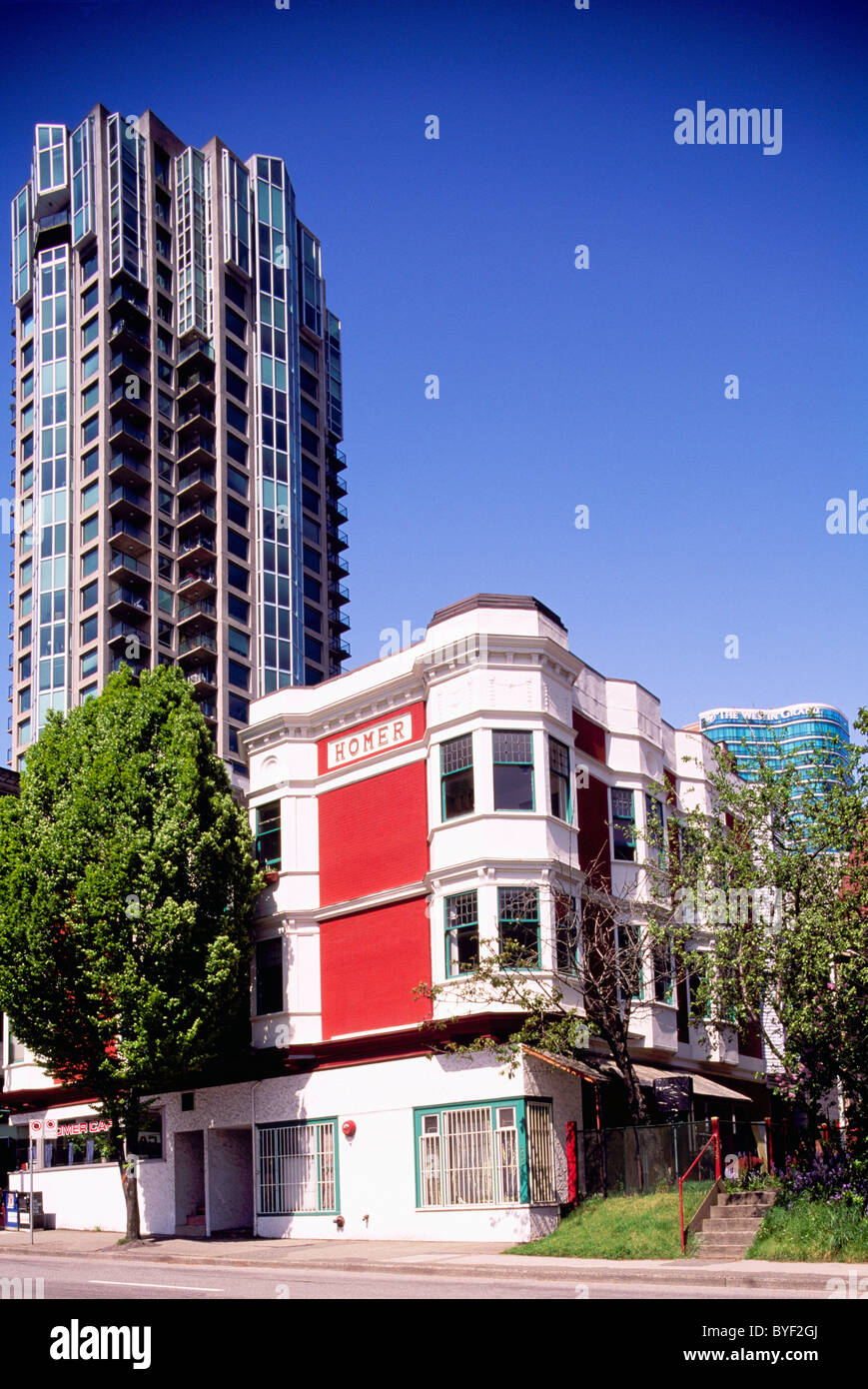 Vancouver, BC, British Columbia, Canada - Heritage Building and Modern ...