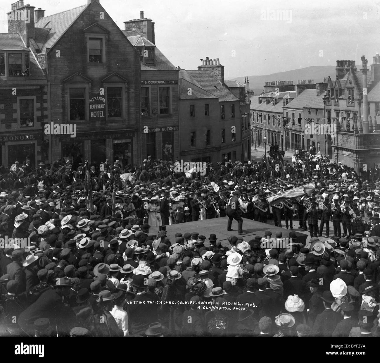 Selkirk common riding hi-res stock photography and images - Alamy