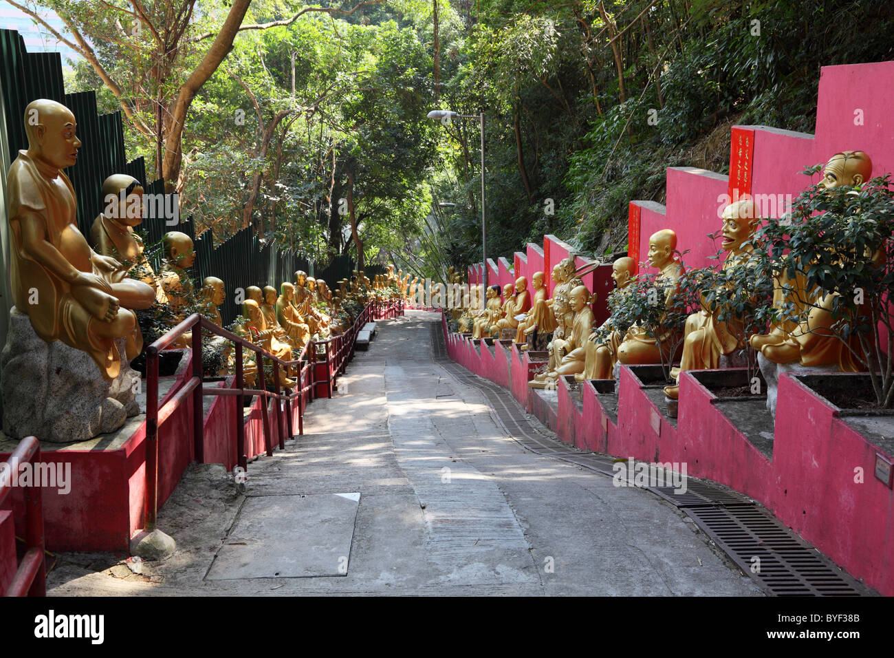 10000 buddhas temple hi-res stock photography and images - Alamy