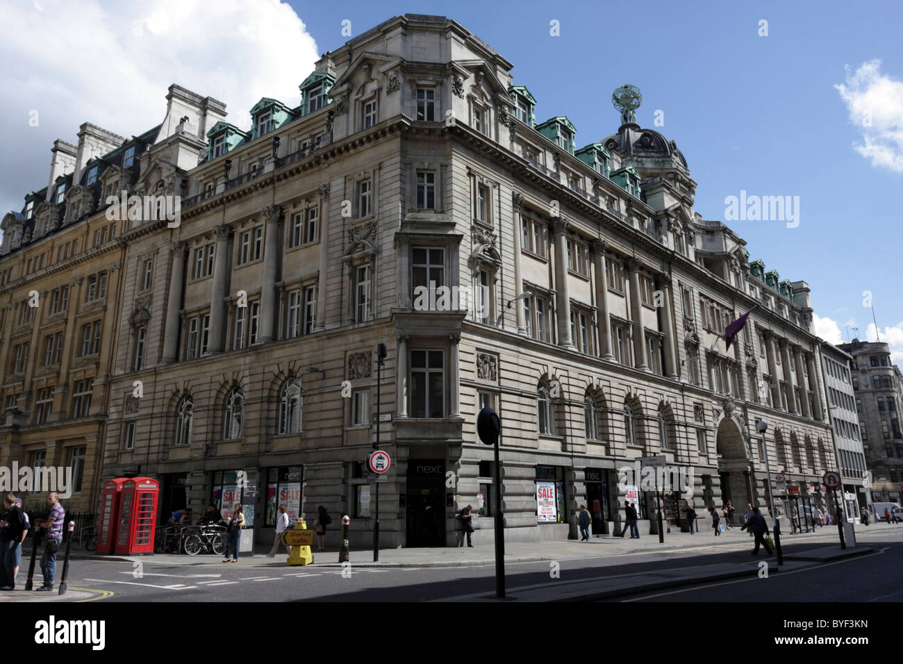 The London Metropolitan university in Moorgate, City of London Stock ...